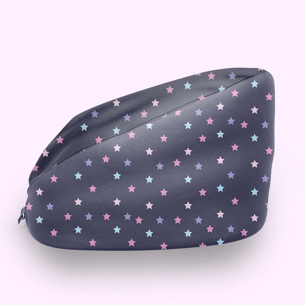 Stelline colorate/blu notte – Cuffiette in Corsia